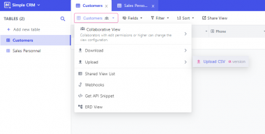 NocoDB: A simple low code solution for Simple CRM - LowCode101